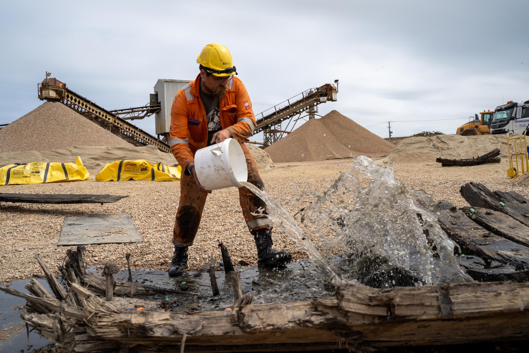 Investigating the Dungeness Shipwreck - The challenges of waterlogged ...
