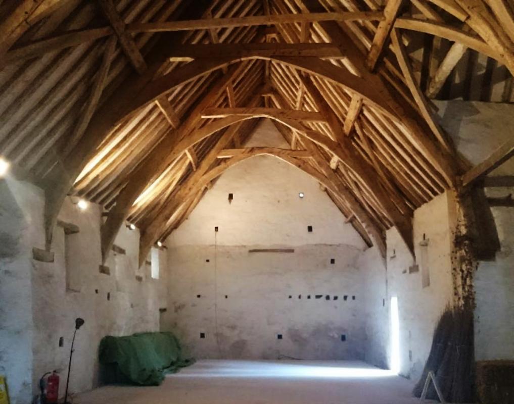 Winterbourne Medieval Barn | Our Work | Wessex Archaeology